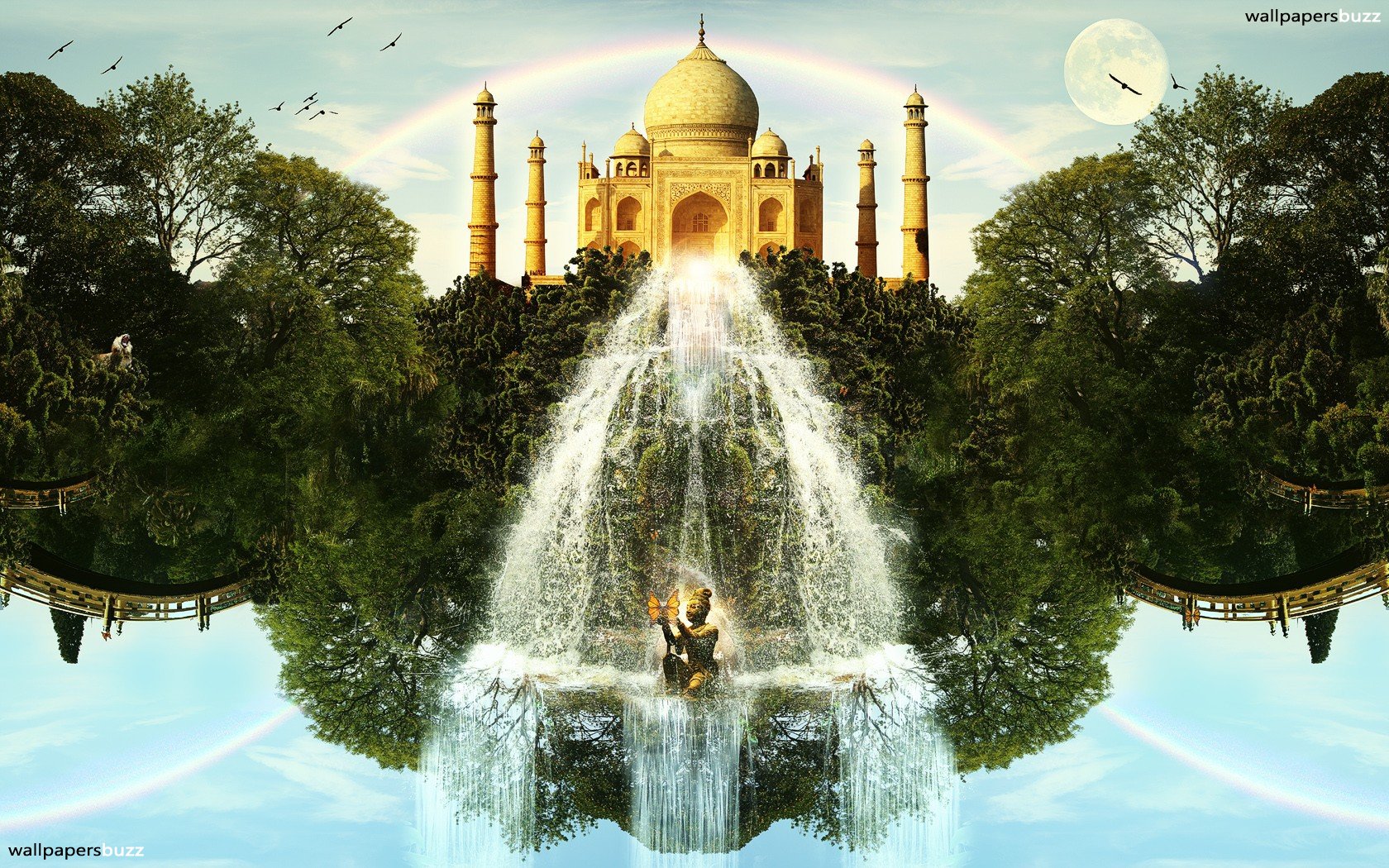 Taj Mahal Wallpaper Gif (#1940363) - HD Wallpaper & Backgrounds Download