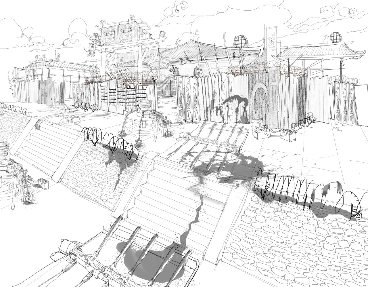 Game - Sunset Overdrive Original Concept Art (#1943201) - HD Wallpaper ...