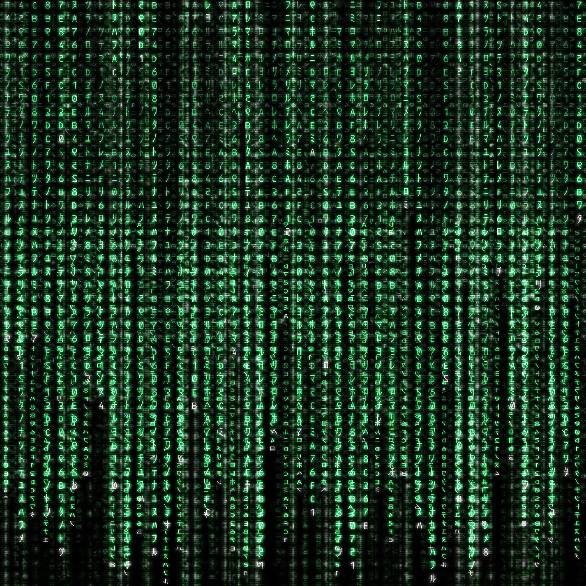 Ipad Retina - Matrix Texture (#1951069) - HD Wallpaper & Backgrounds ...