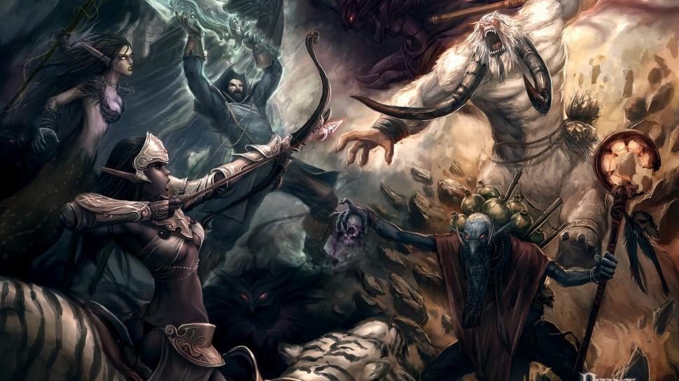 Dota 2, Fight Wallpaper - Best Dota Loading Screens (#1985621) - HD ...
