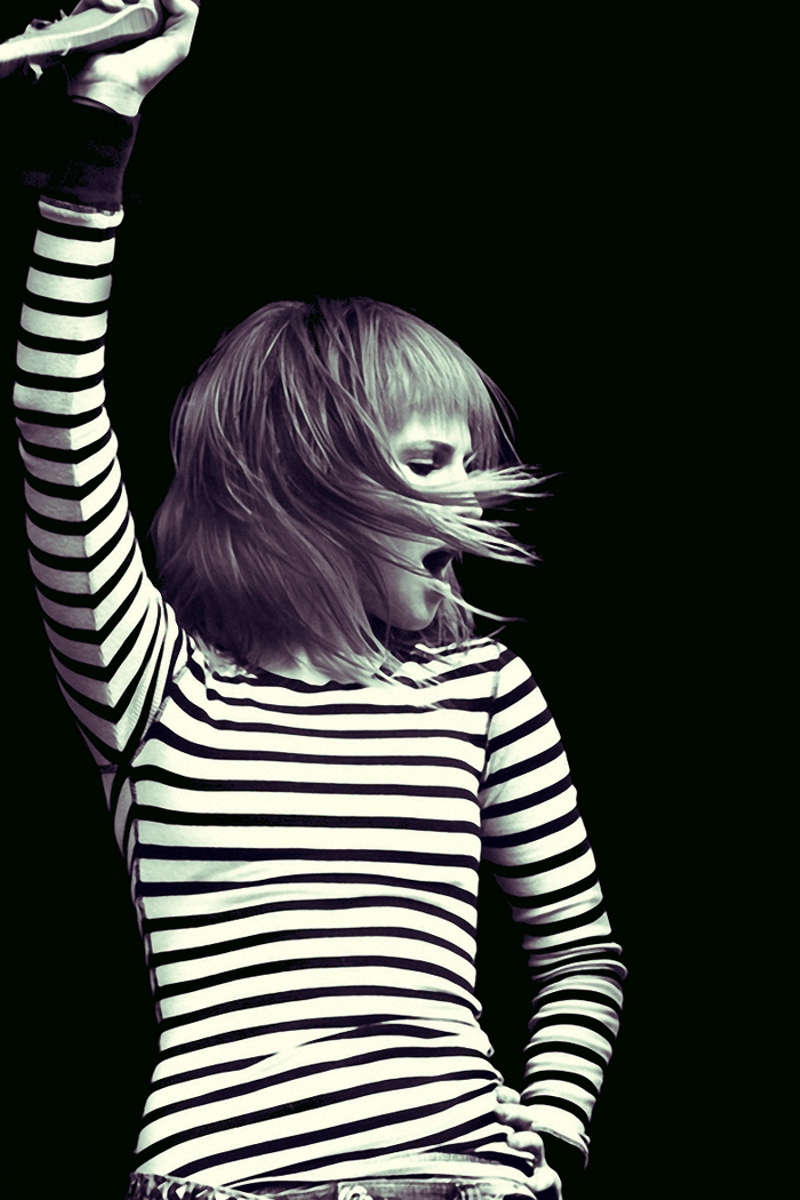 Wallpaper Paramore, Girl, Show, Microphone, Hair - Paramore Backgrounds ...