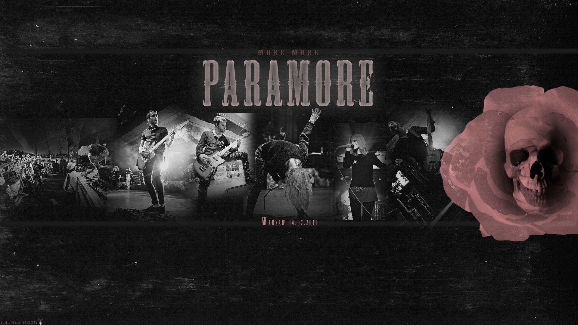 Wallpaper Paramore, Band, Concert, Action, Skull - Paramore Wallpaper ...