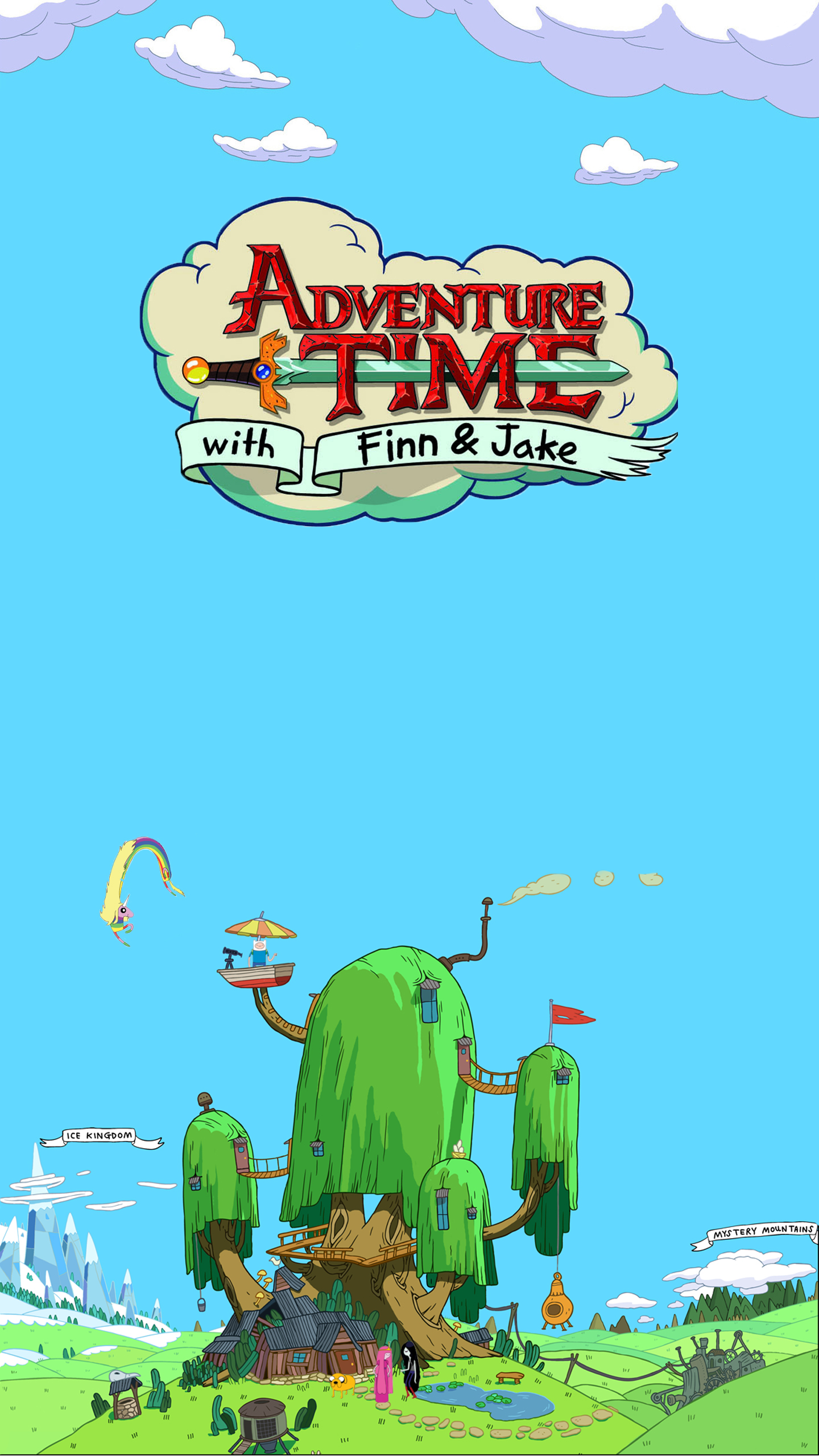 Adventure Time Wallpaper I Made 1440 X 2650 Iwallpaper (#21520) - HD ...