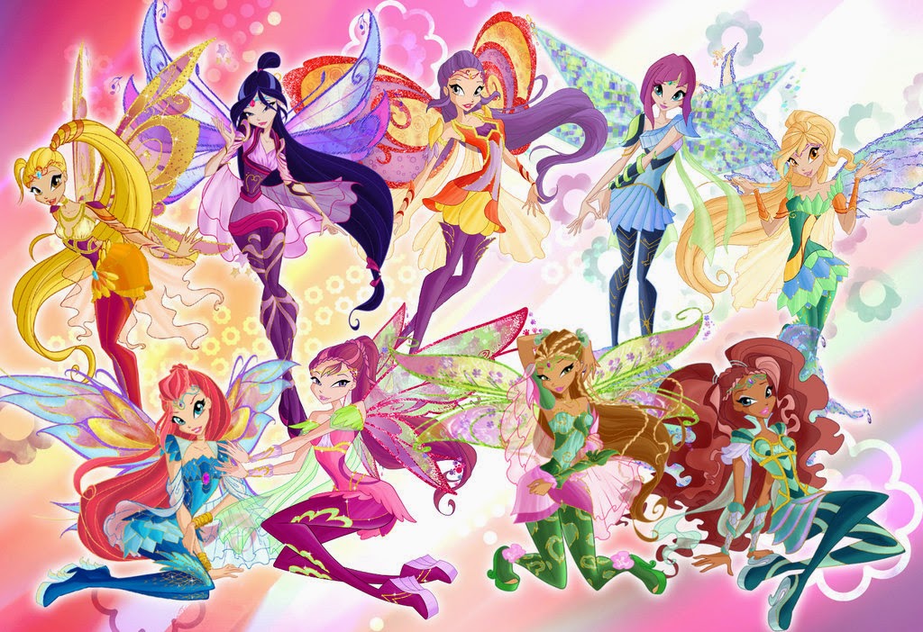 Winx - Winx Club Bloom Stella Flora Musa Tecna Layla Roxy (#201201 ...