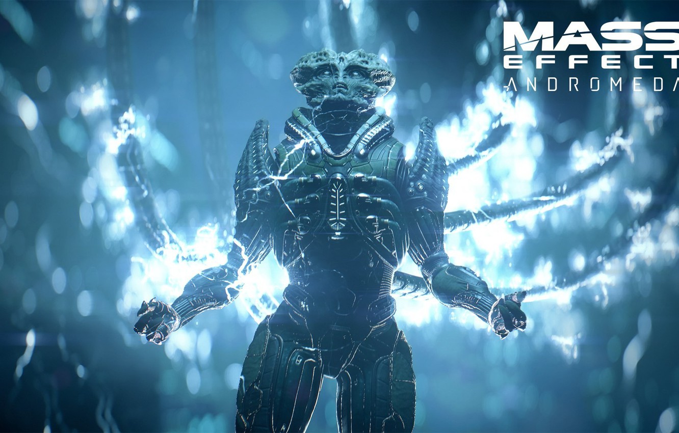 Photo Wallpaper Game, Alien, Mass Effect, Suit, Mass - Mass Effect 3 ...