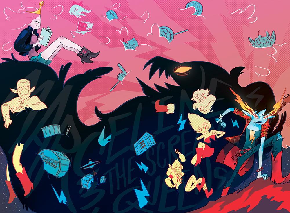 Adventure Time Bubbline Background (#2001101) - HD Wallpaper ...