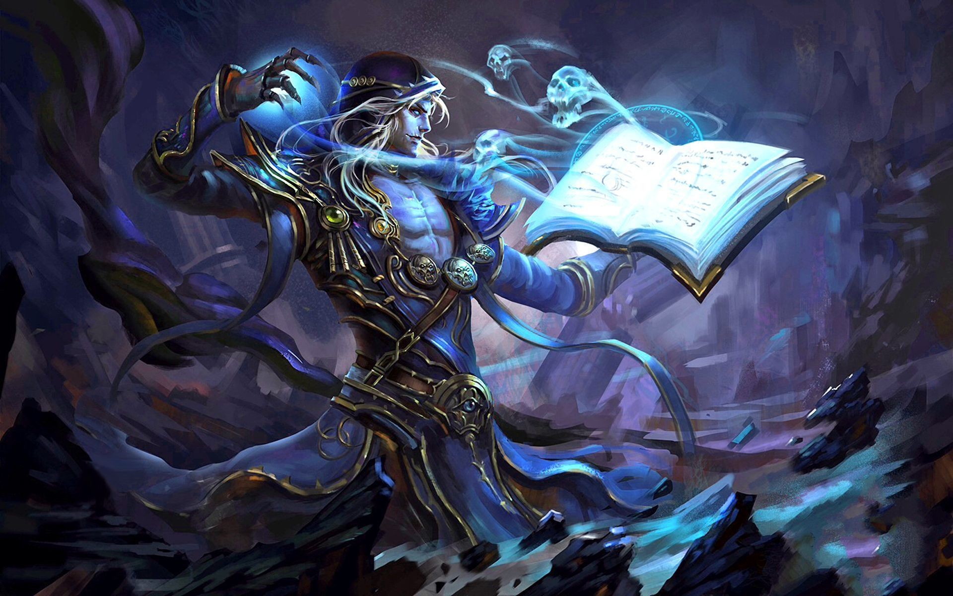 Battle Mage Art - Wizard Fantasy (#2004040) - HD Wallpaper ...