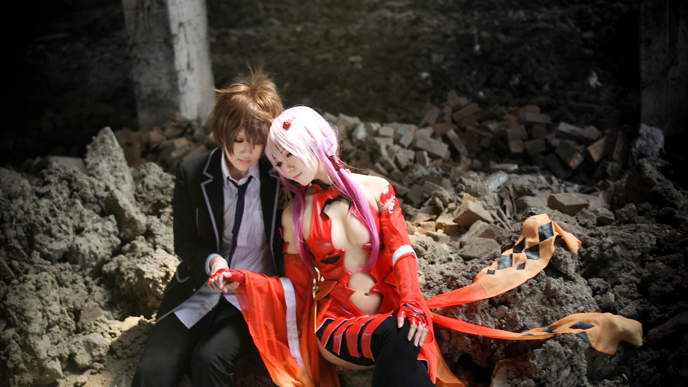 Download Funell Guilty Crown Ouma Shu Yuzuriha Inori Cosplay - Guilty ...