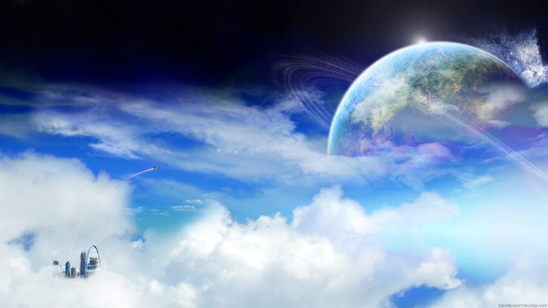 Outer Space Planet Earth - Hd Wallpaper World Background (#2053603 ...