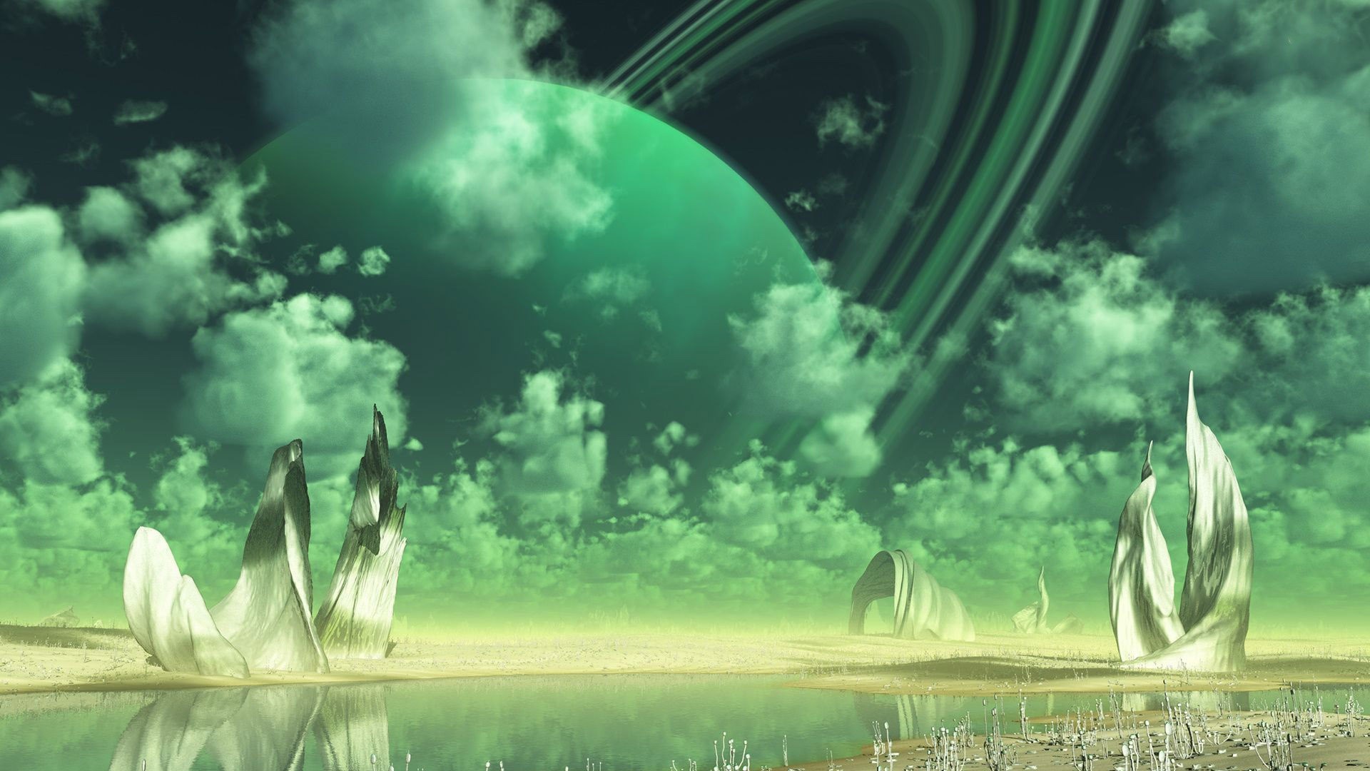 Alien Planet Wallpaper Hd Desktop Wallpapers Amazing - Alien Planet ...