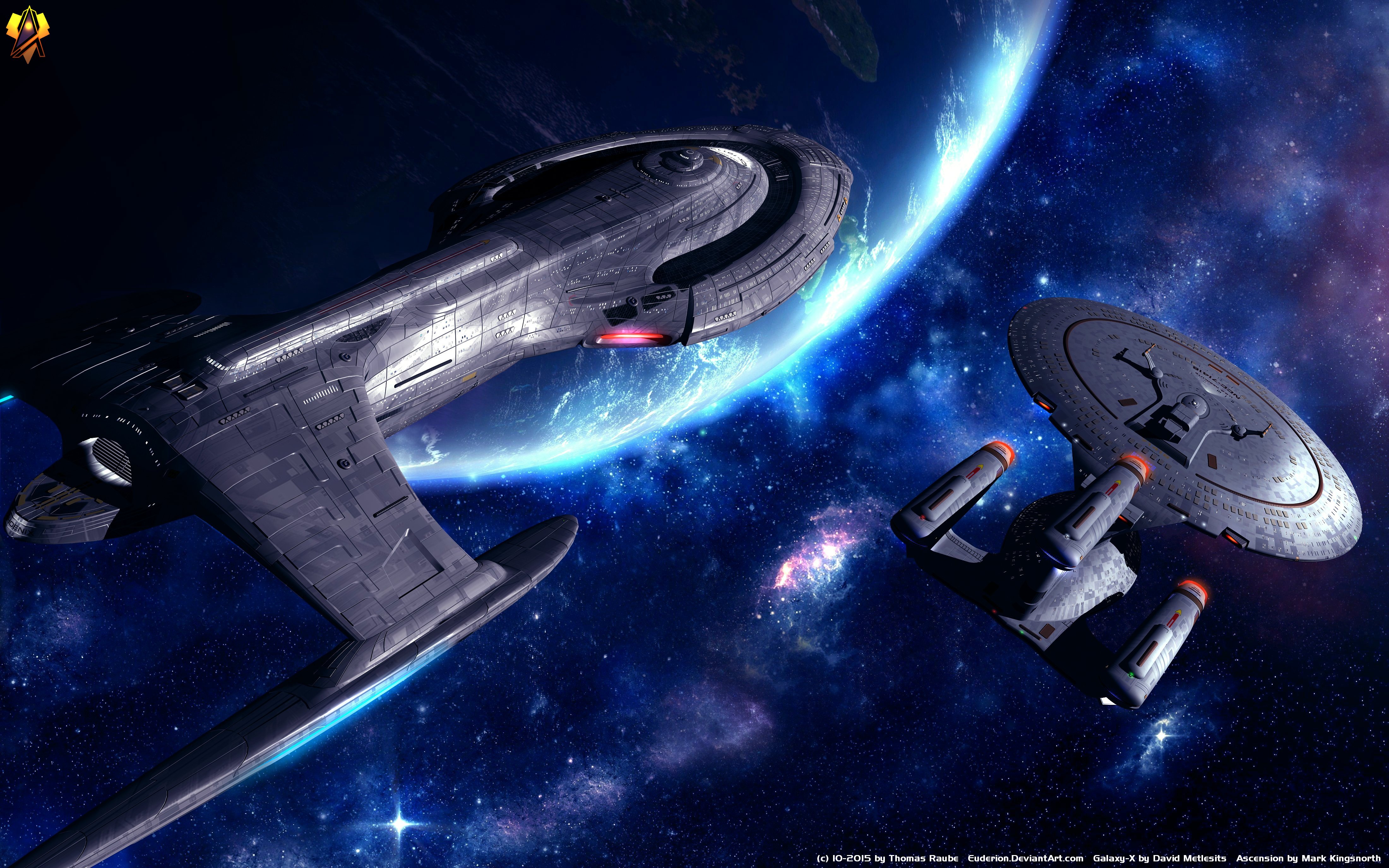 Hd Wallpaper - Galaxy Class (#2091917) - HD Wallpaper & Backgrounds ...