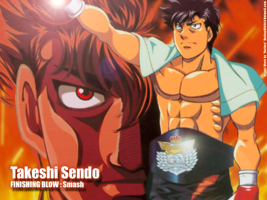 Hajime No Ippo Boxing Takeshi Sendo Wallpaper - Sendo Takeshi (#216594) - HD Wallpaper ...