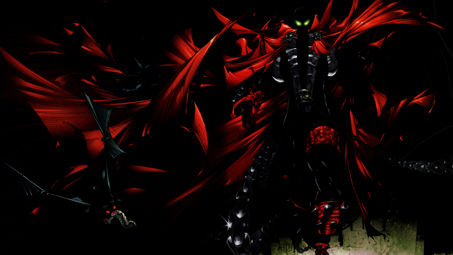 Spawn's Cape (#2122445) - HD Wallpaper & Backgrounds Download