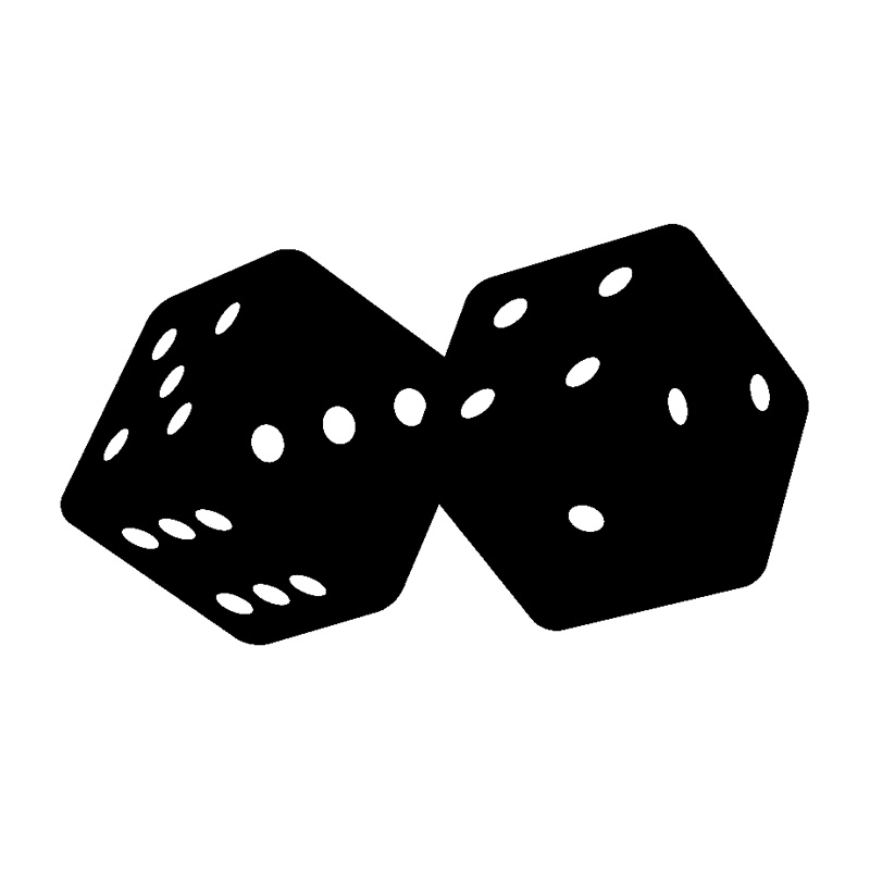 Dadu Stiker Beli Murah Dadu Stiker Lots From China - Black Dice Cartoon ...