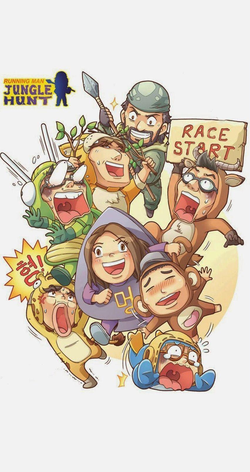 Running Man Wallpapers Wallpaper Cave - Korean Running Man Cartoon ...