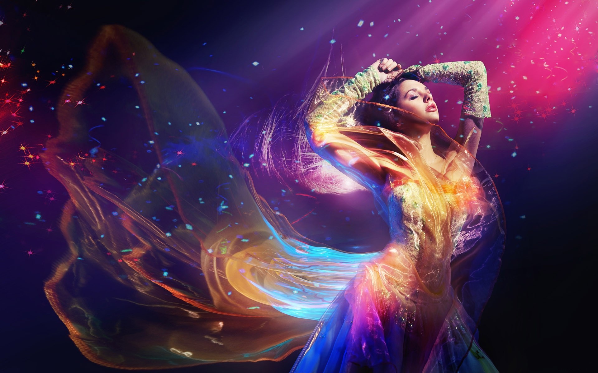 Elegant Dance Wallpaper - Dancing Girl (#2144755) - HD Wallpaper ...