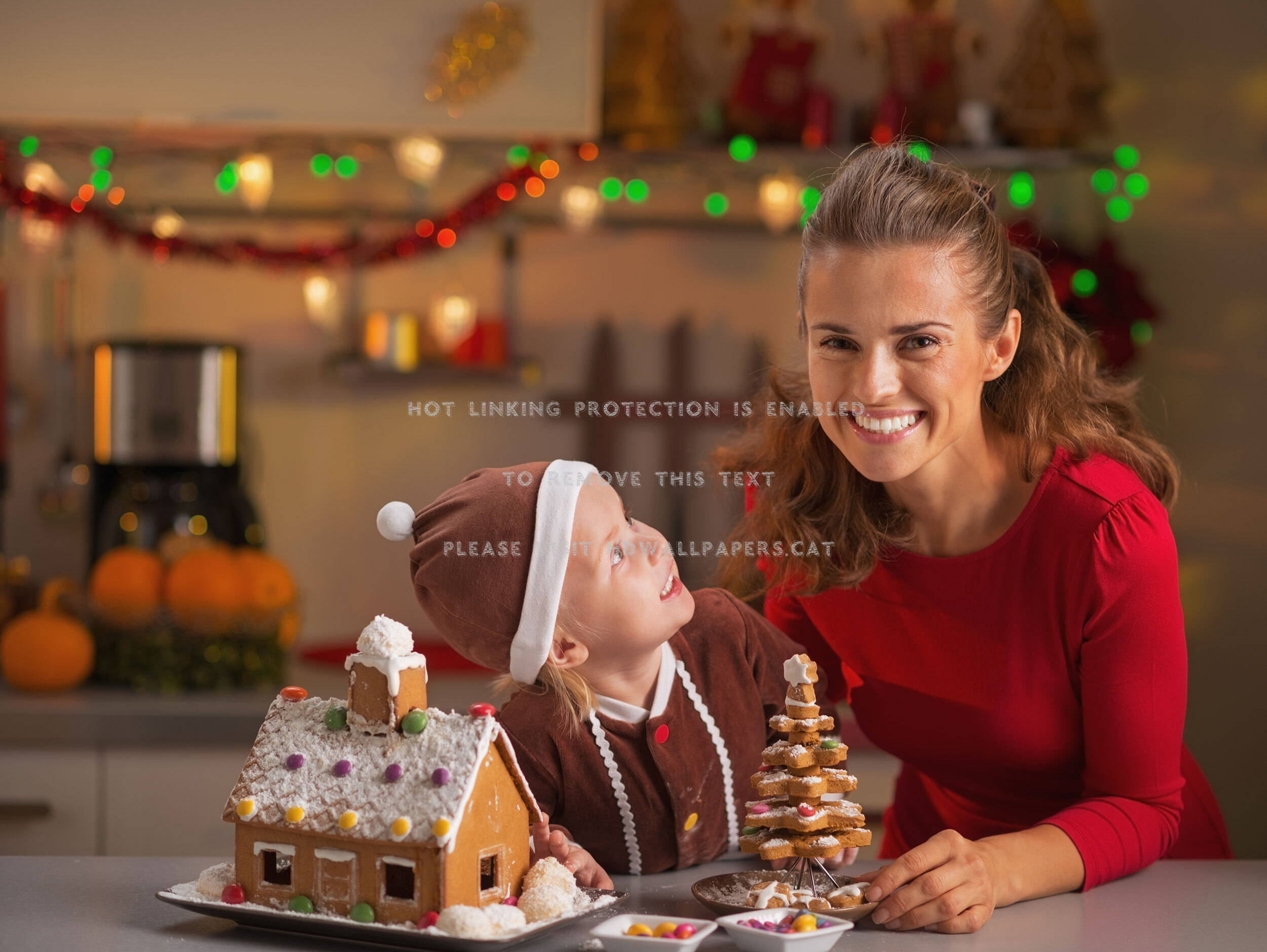 Gingerbread House (#2147666) - HD Wallpaper & Backgrounds Download