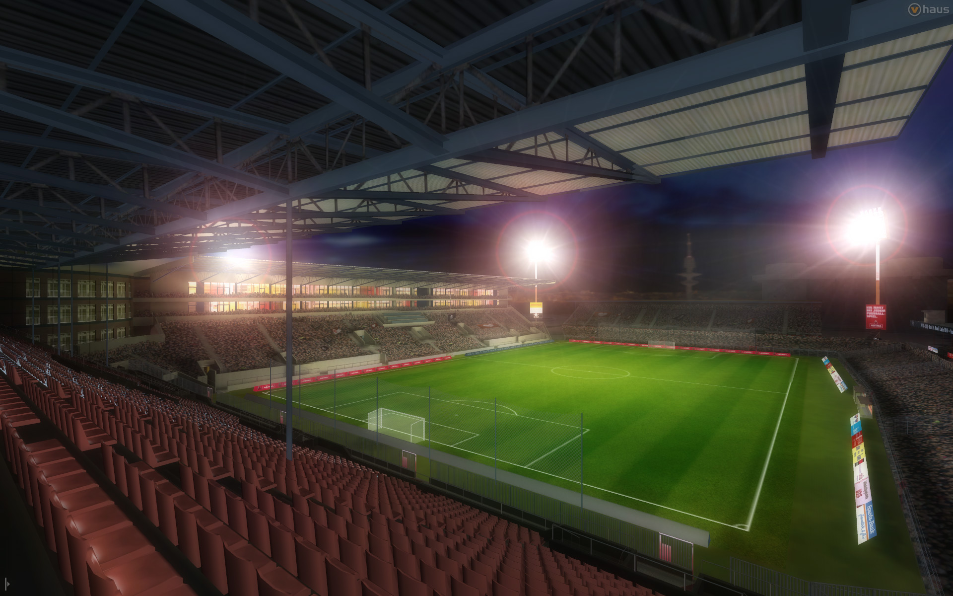 St Pauli Stadium Wallpaper - St Pauli Stadium (#2167227) - HD Wallpaper ...