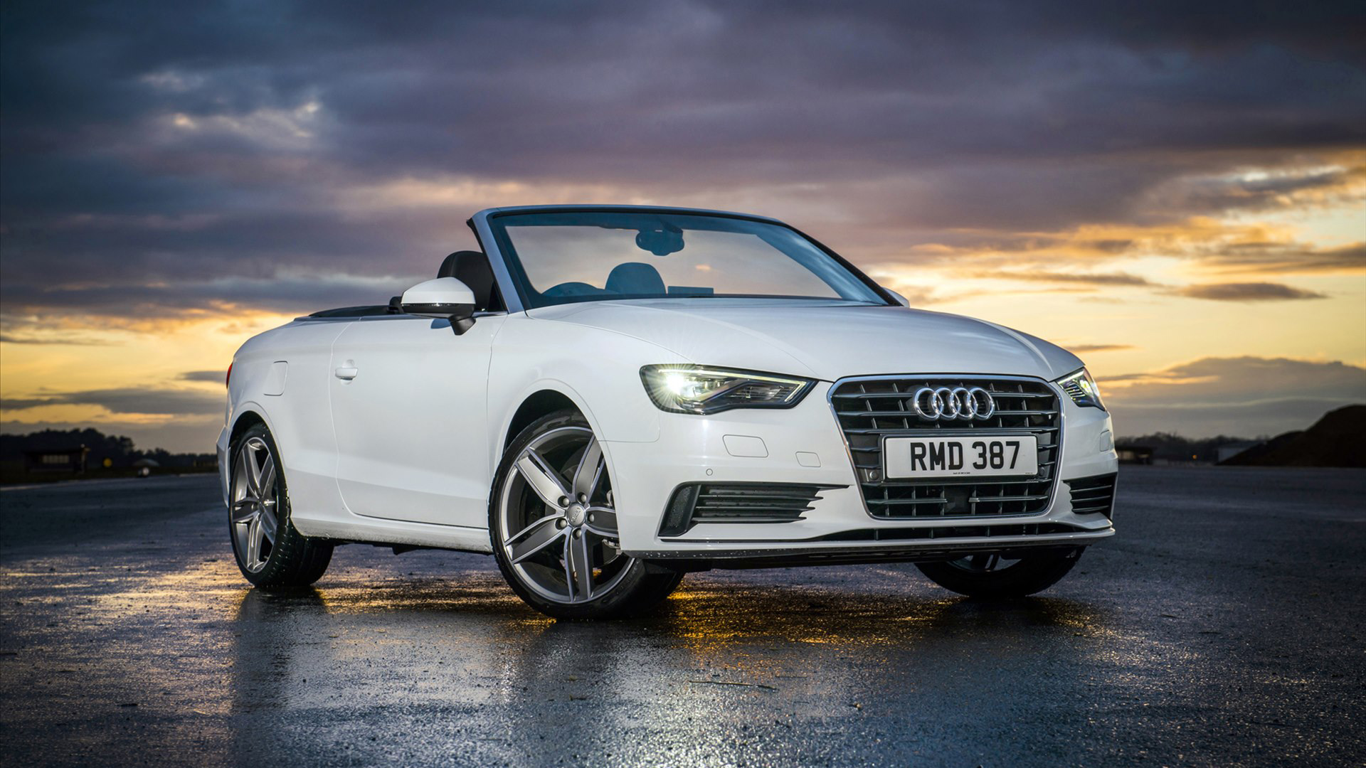2015 Audi A3 Cabriolet Sport - White Audi A3 Convertible (#2173726 ...