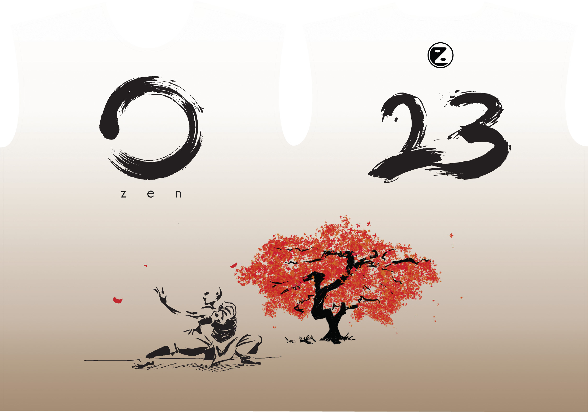 The Enso - Zen Graphic (#2189368) - HD Wallpaper & Backgrounds Download
