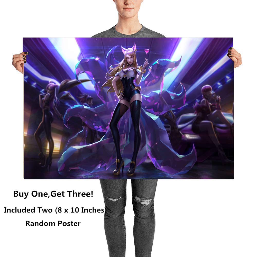 Ms Fun Night Club Sweet Heart Ahri Gamer Art Wallpaper - K Da Pop Stars ...