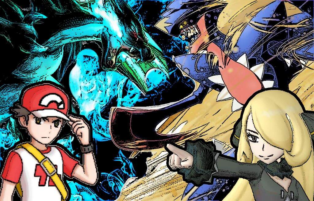 Cynthia Wallpaper Pokemon (#2223959) - HD Wallpaper & Backgrounds Download