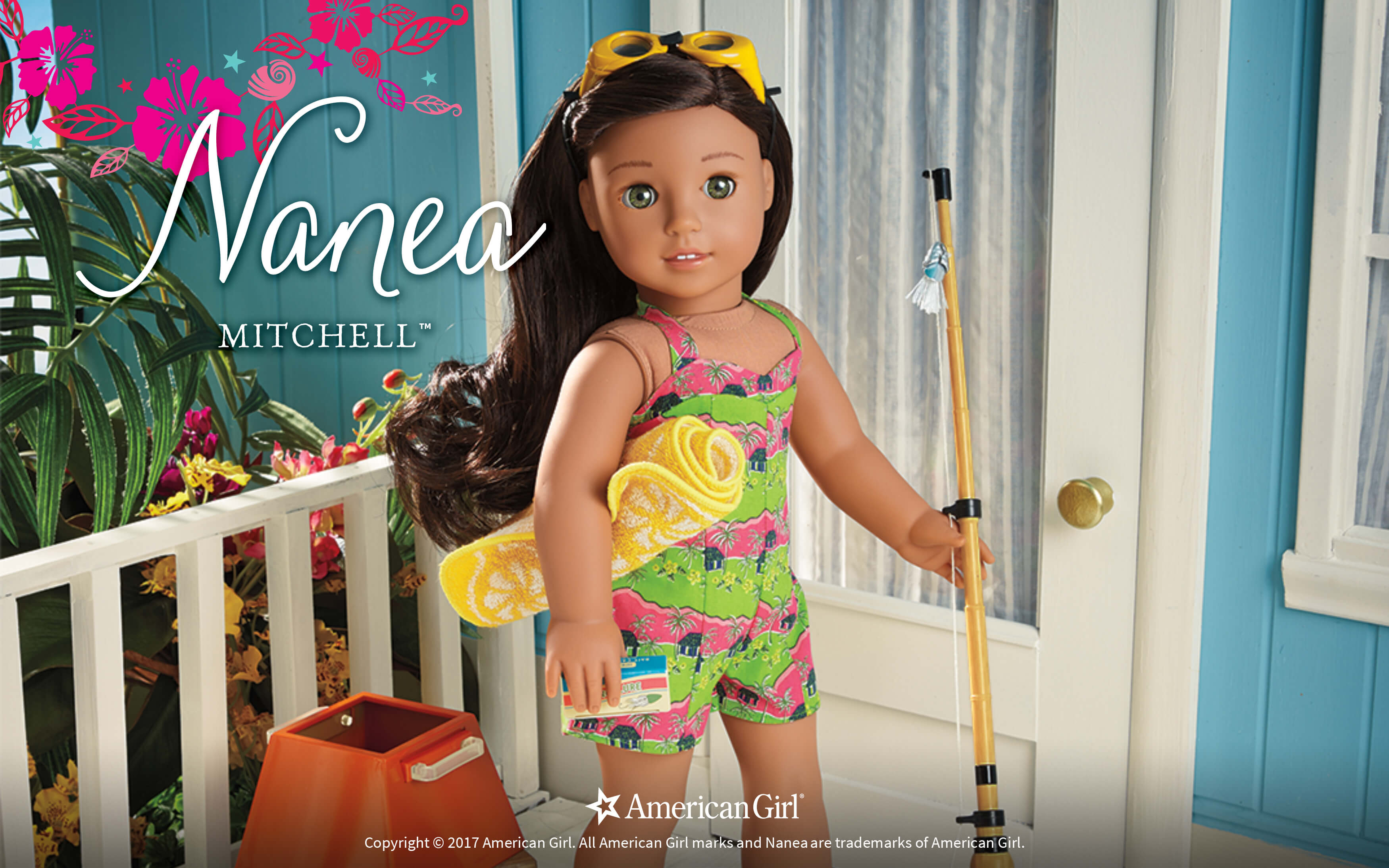 Nanea American Girl Doll (#2248432) - HD Wallpaper & Backgrounds Download
