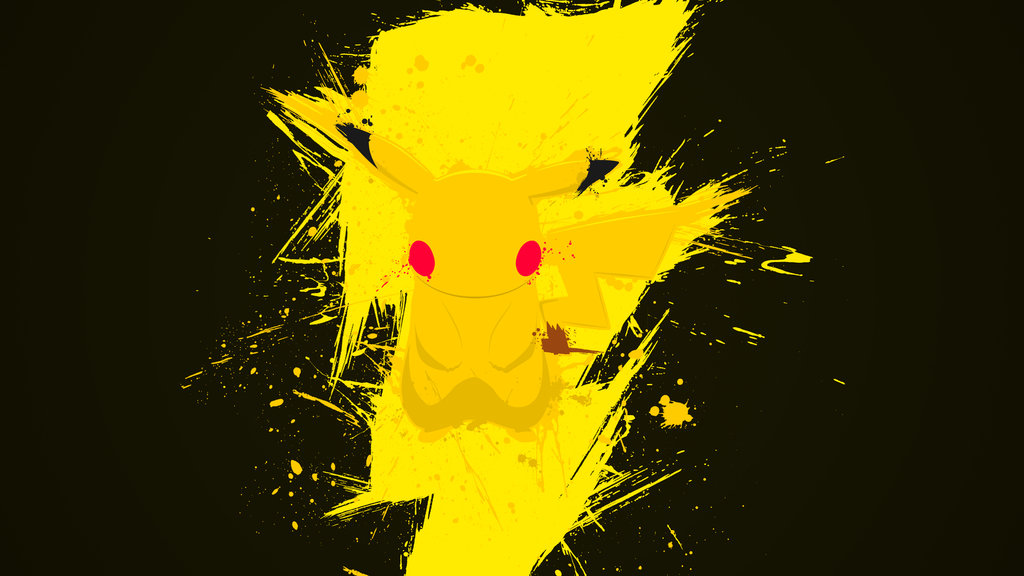 Pikachu Wallpaper Hd Black (#2262008) - HD Wallpaper & Backgrounds Download
