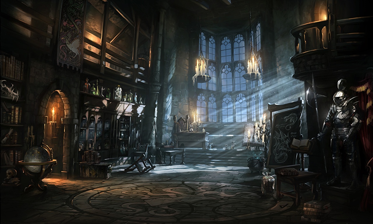 Wizards Room (#2273837) - HD Wallpaper & Backgrounds Download