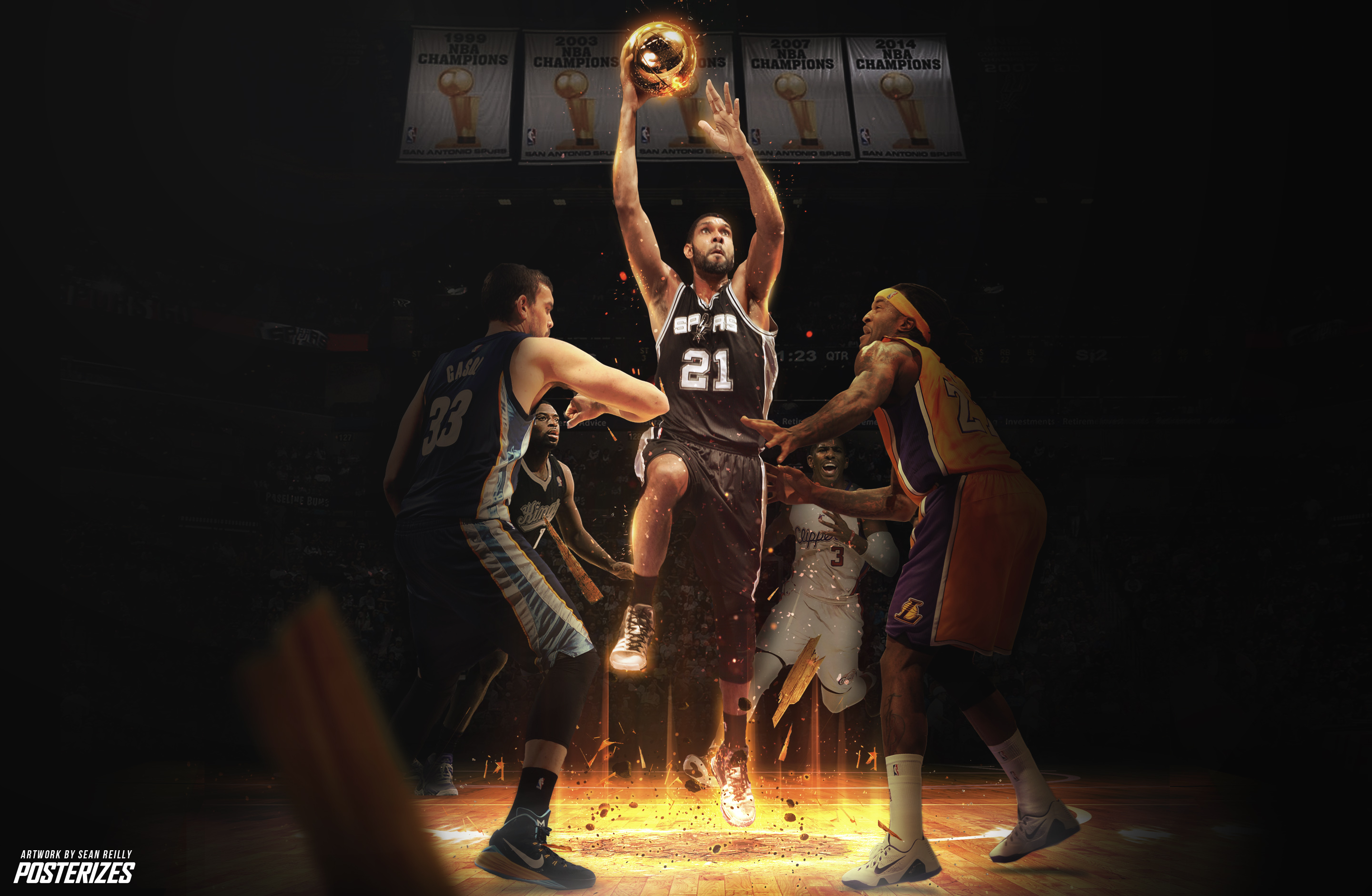 Tim Duncan Wallpaper Hd (#2280823) - HD Wallpaper & Backgrounds Download