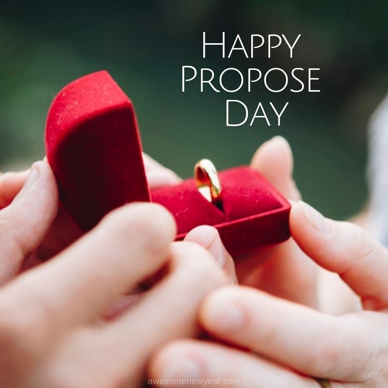 Happy Propose Day 2019 Pics - Propose Day For Boyfriend (#231957) - HD ...