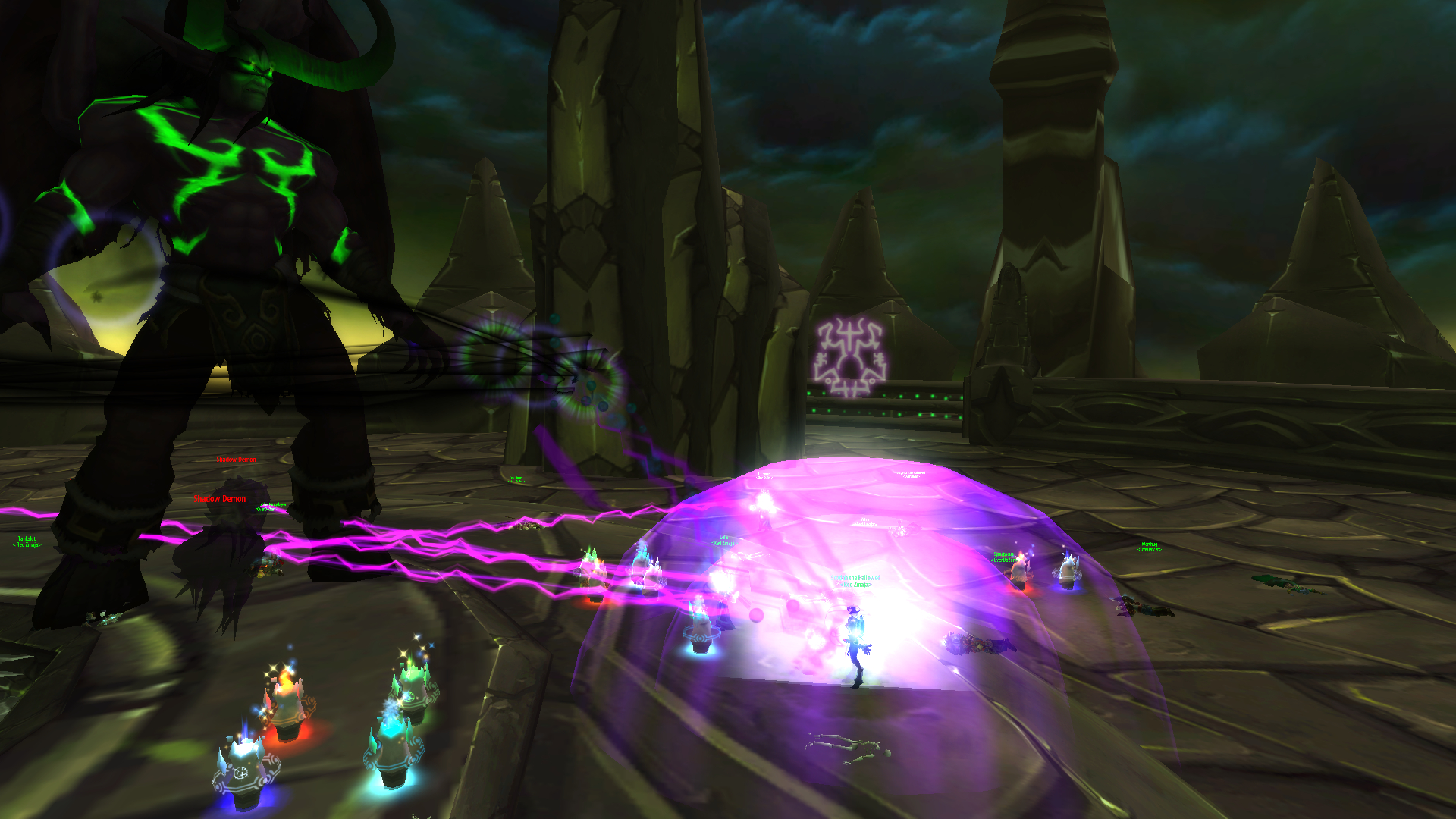 Wow Illidan Demon Form (#2330229) - HD Wallpaper & Backgrounds Download