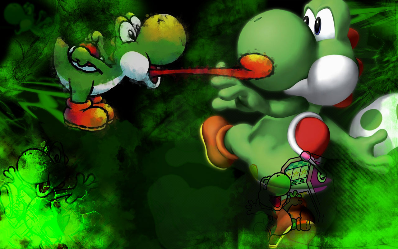 Yoshi Background Hd (#2339311) - HD Wallpaper & Backgrounds Download