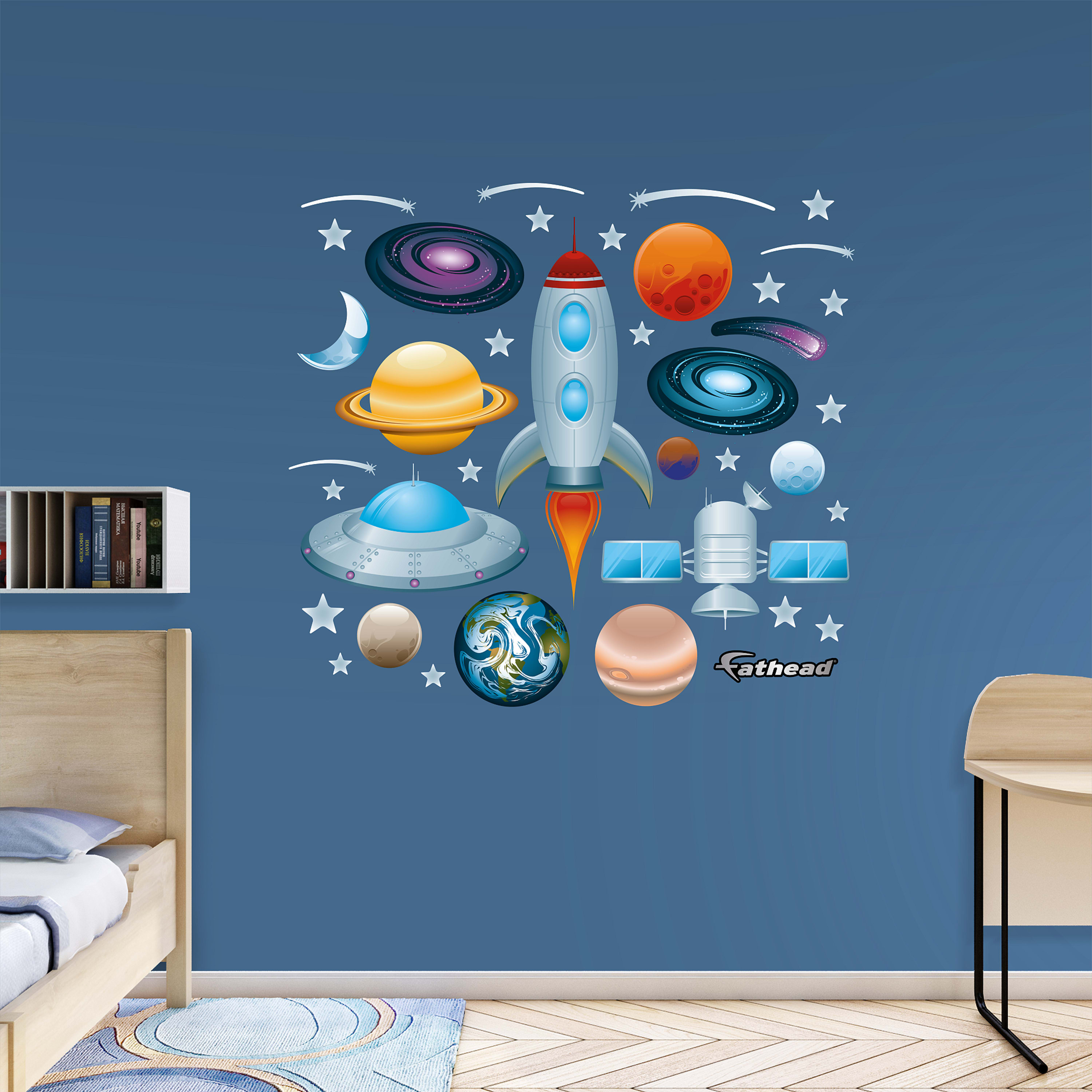 Space Wall Decals (#2344170) - HD Wallpaper & Backgrounds Download