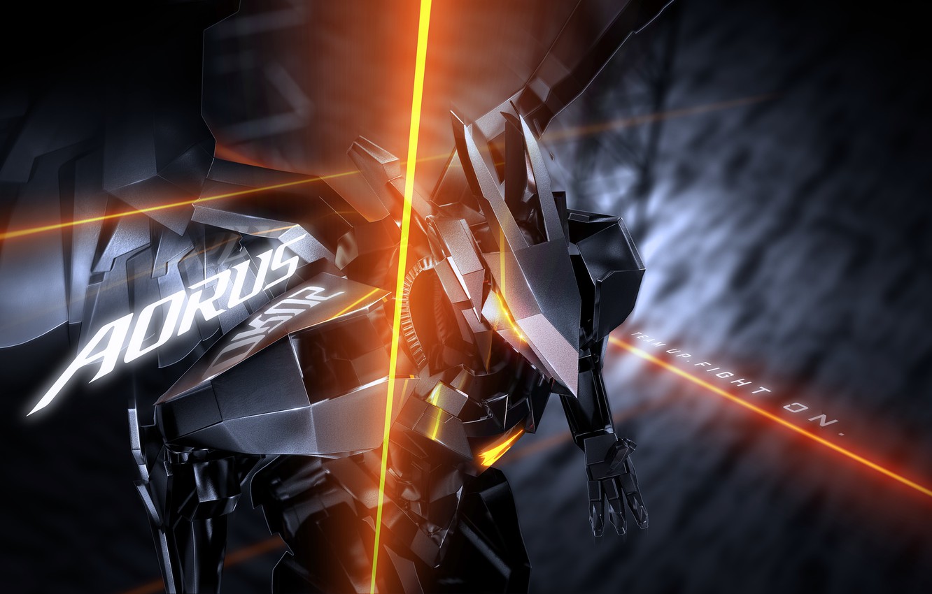 Aorus Robot (#2344605) - HD Wallpaper & Backgrounds Download