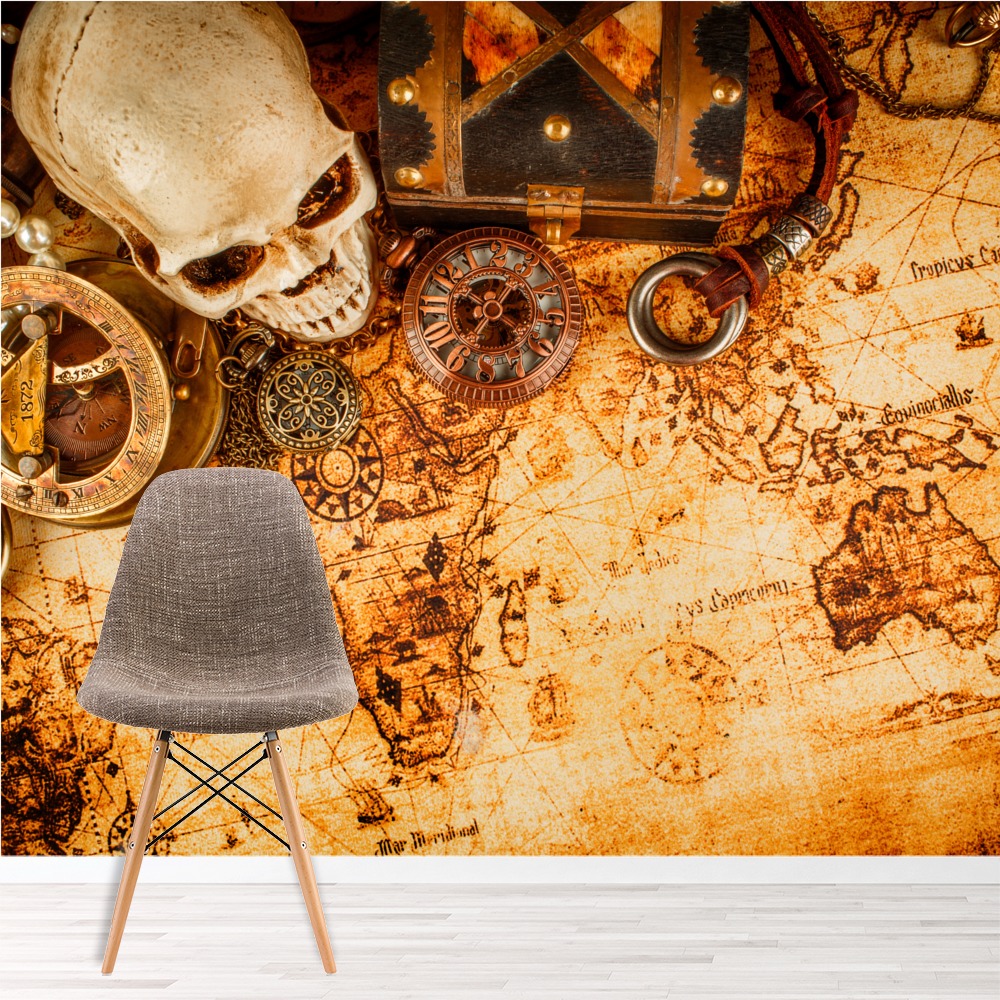 Pirate Map (#2346413) - HD Wallpaper & Backgrounds Download