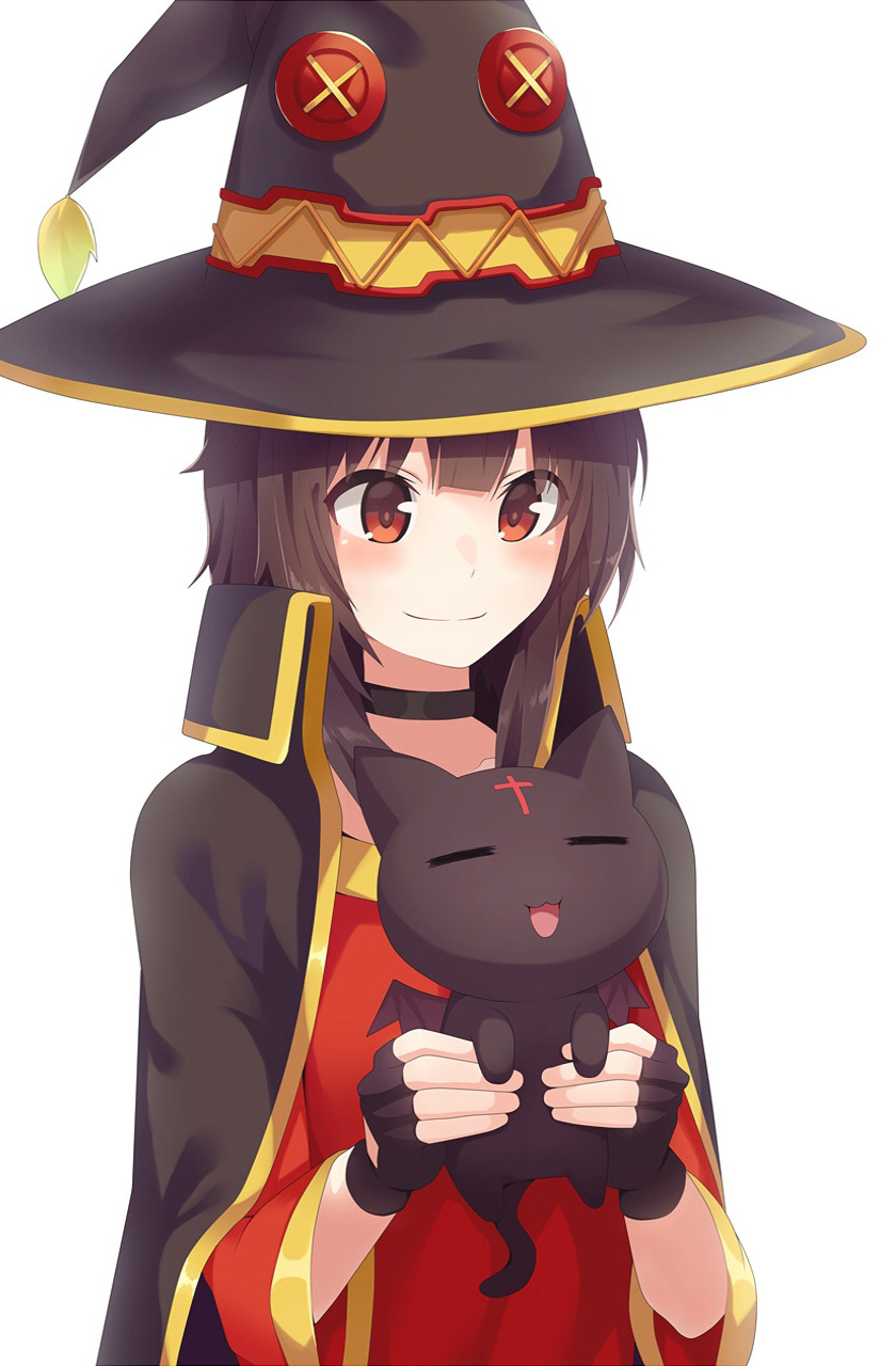 Megumin Cute Wallpaper Phone (#2348927) - HD Wallpaper & Backgrounds ...