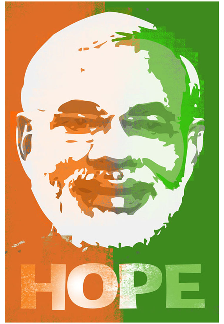 Narendra Modi Poster (#2374440) - HD Wallpaper & Backgrounds Download