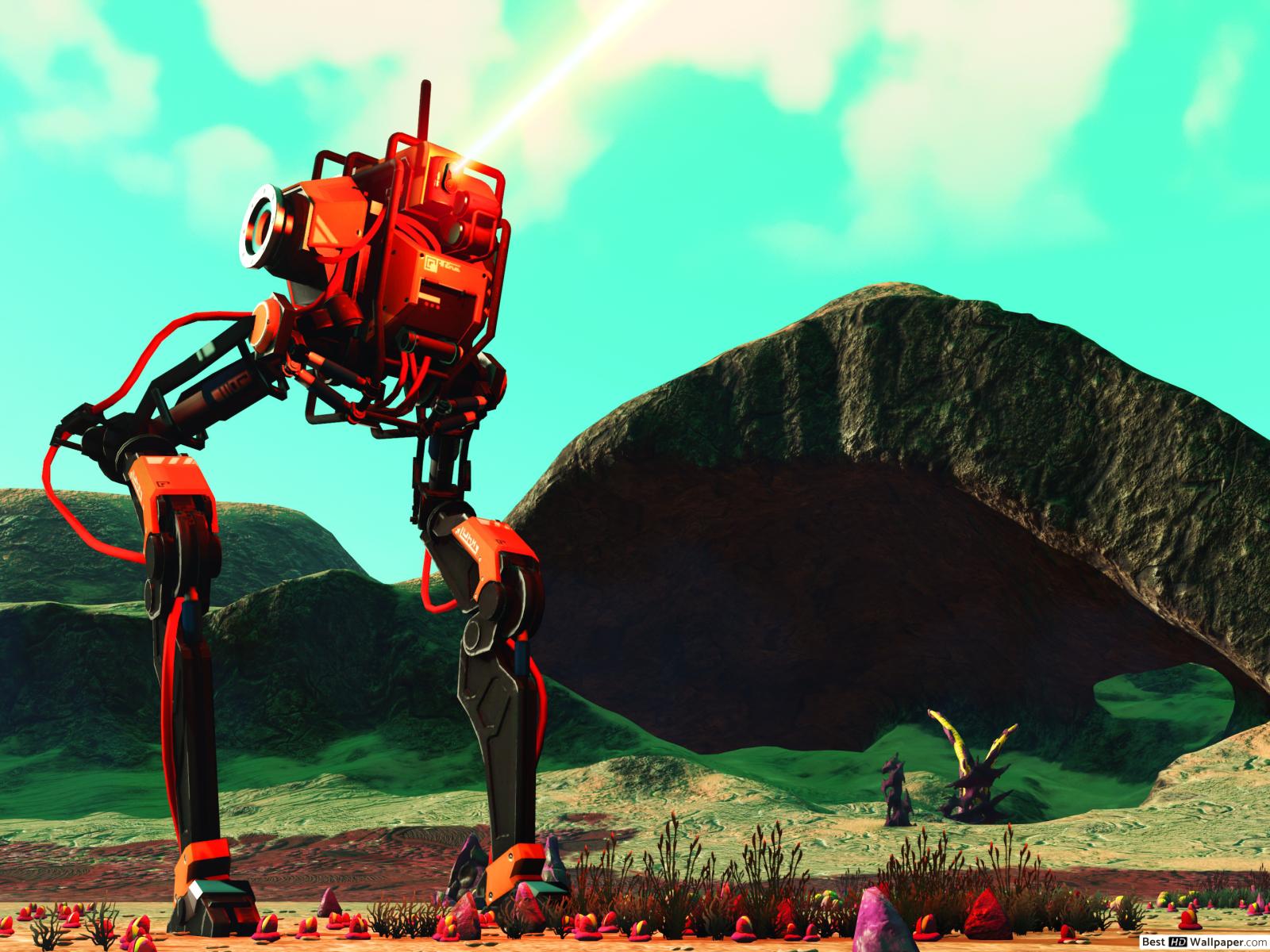 No Man's Sky Robot (#2384388) - HD Wallpaper & Backgrounds Download
