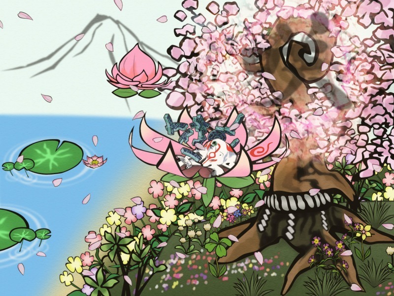 Okami Amaterasu Images Okami Hd Wallpaper And Background - Okamiden ...