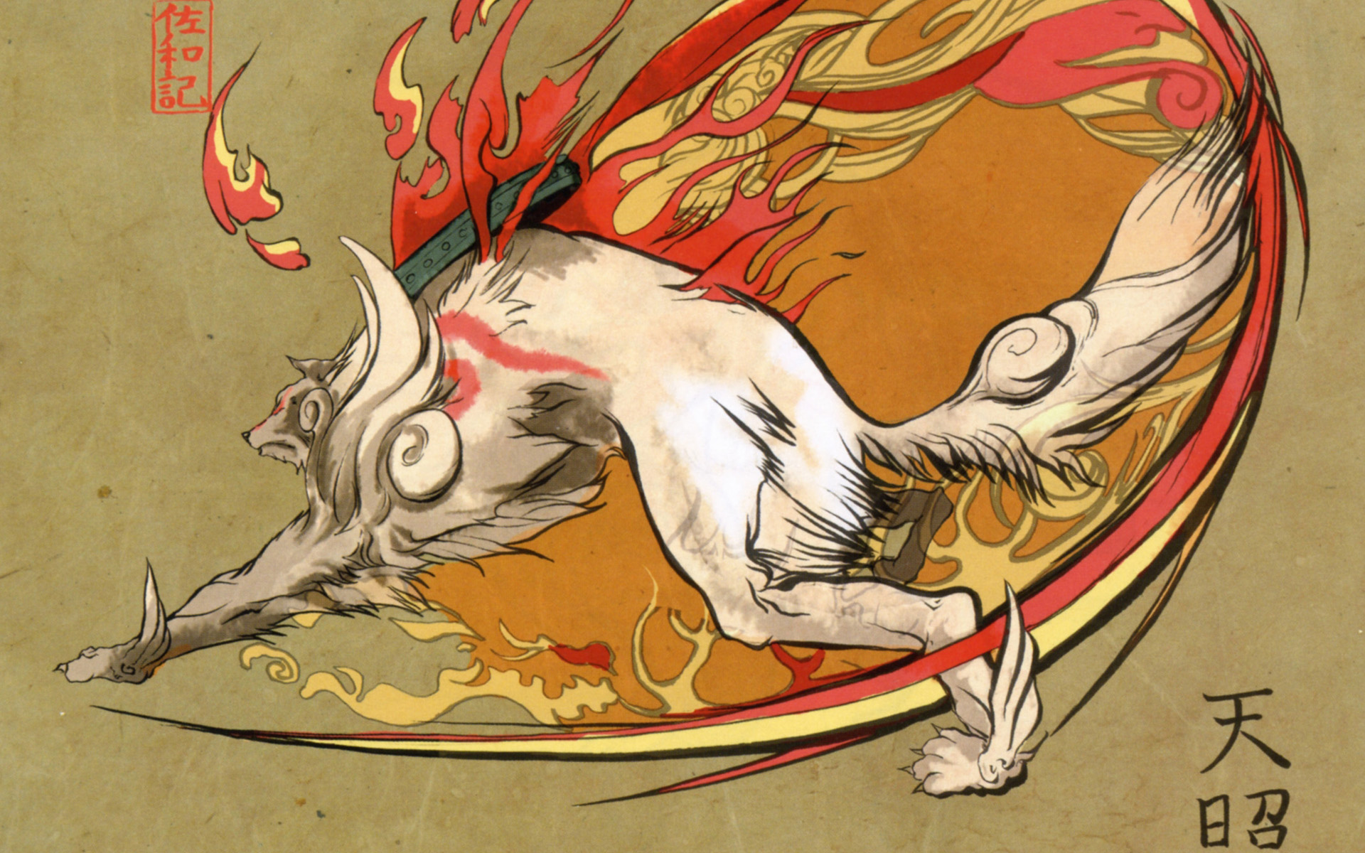 Wallpaper Okami - Amaterasu Okami (#244664) - HD Wallpaper ...