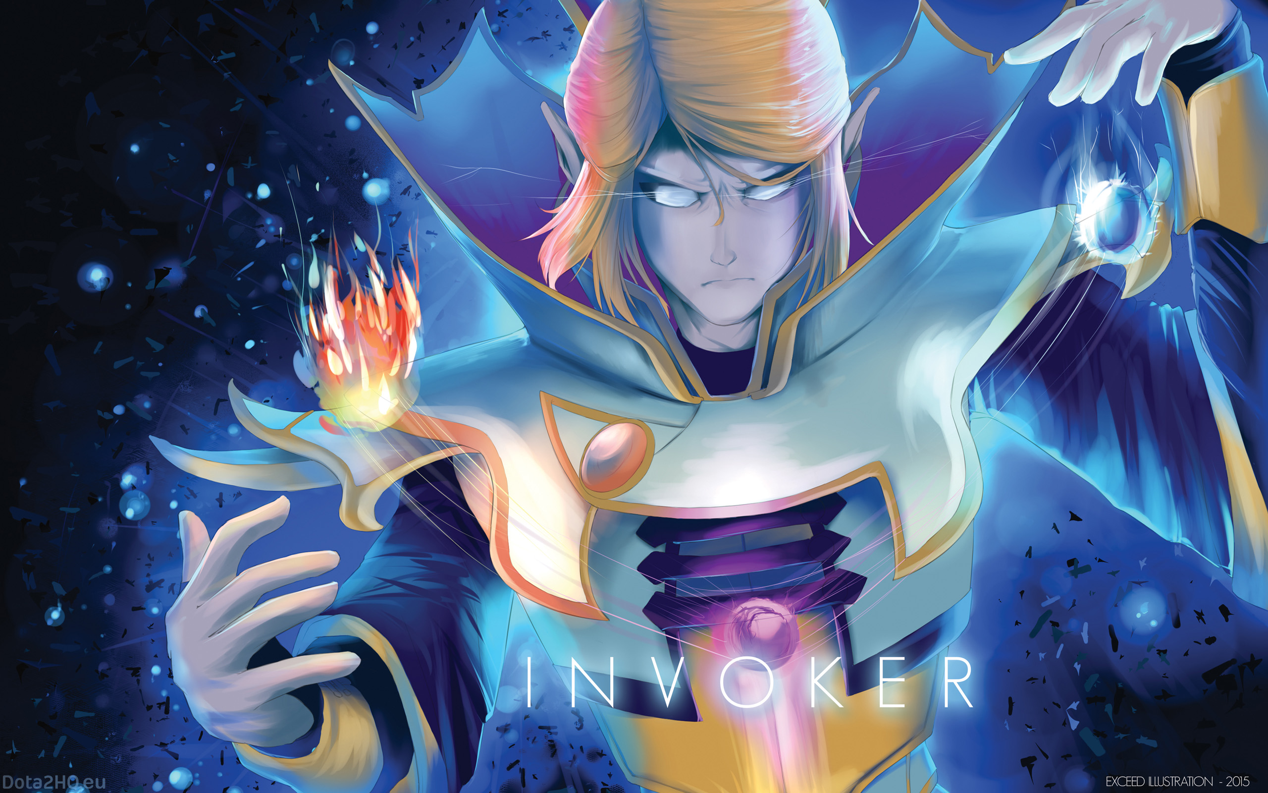 Dota 2 Invoker Hd Art - Imagens Hd Dota 2 Invoker (#245049) - HD ...