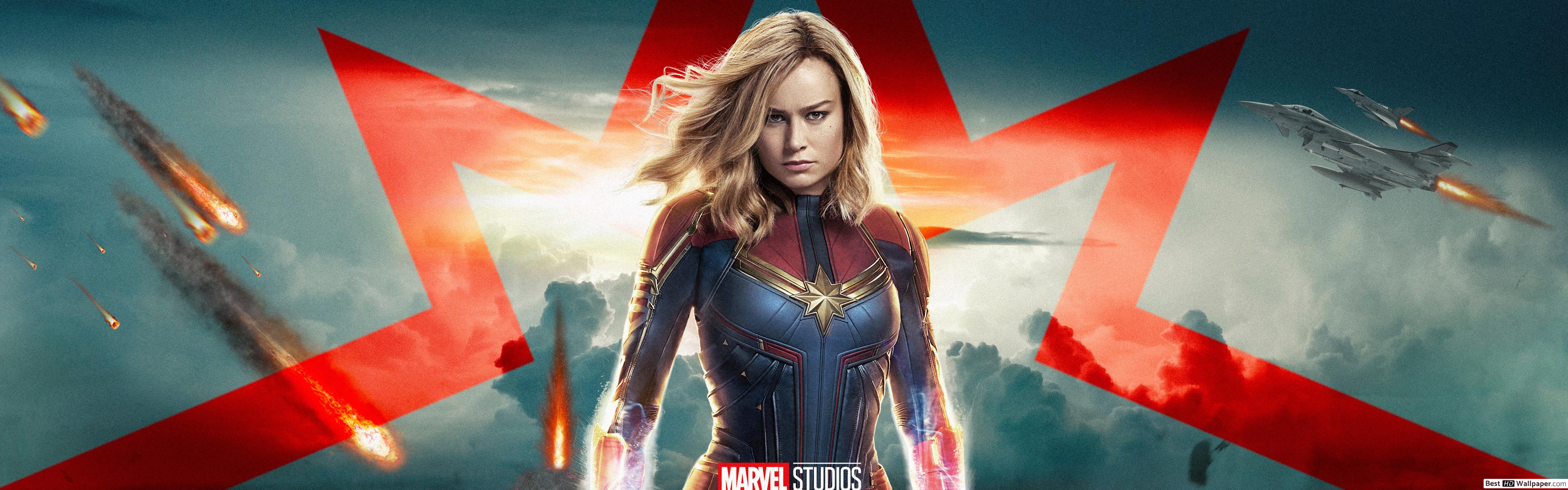 Captain Marvel (#2438215) - HD Wallpaper & Backgrounds Download