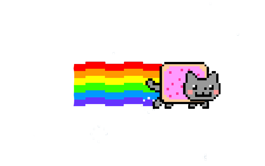 Nyan Cat Desktop Wallpaper - Nyan Cat Transparent Background (#2457668 ...