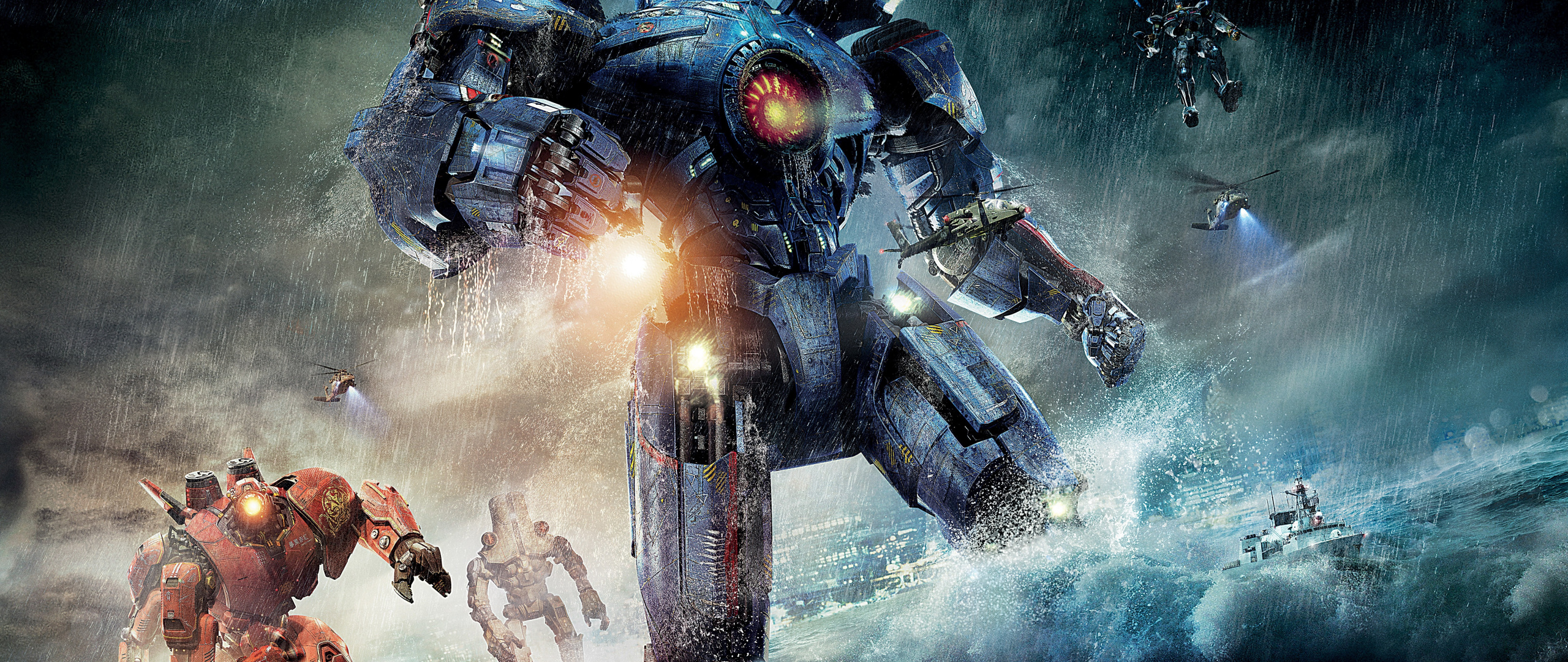 Download Pacific Rim Uprising, Movie, Sci-fi, Robots, Wallpaper ...