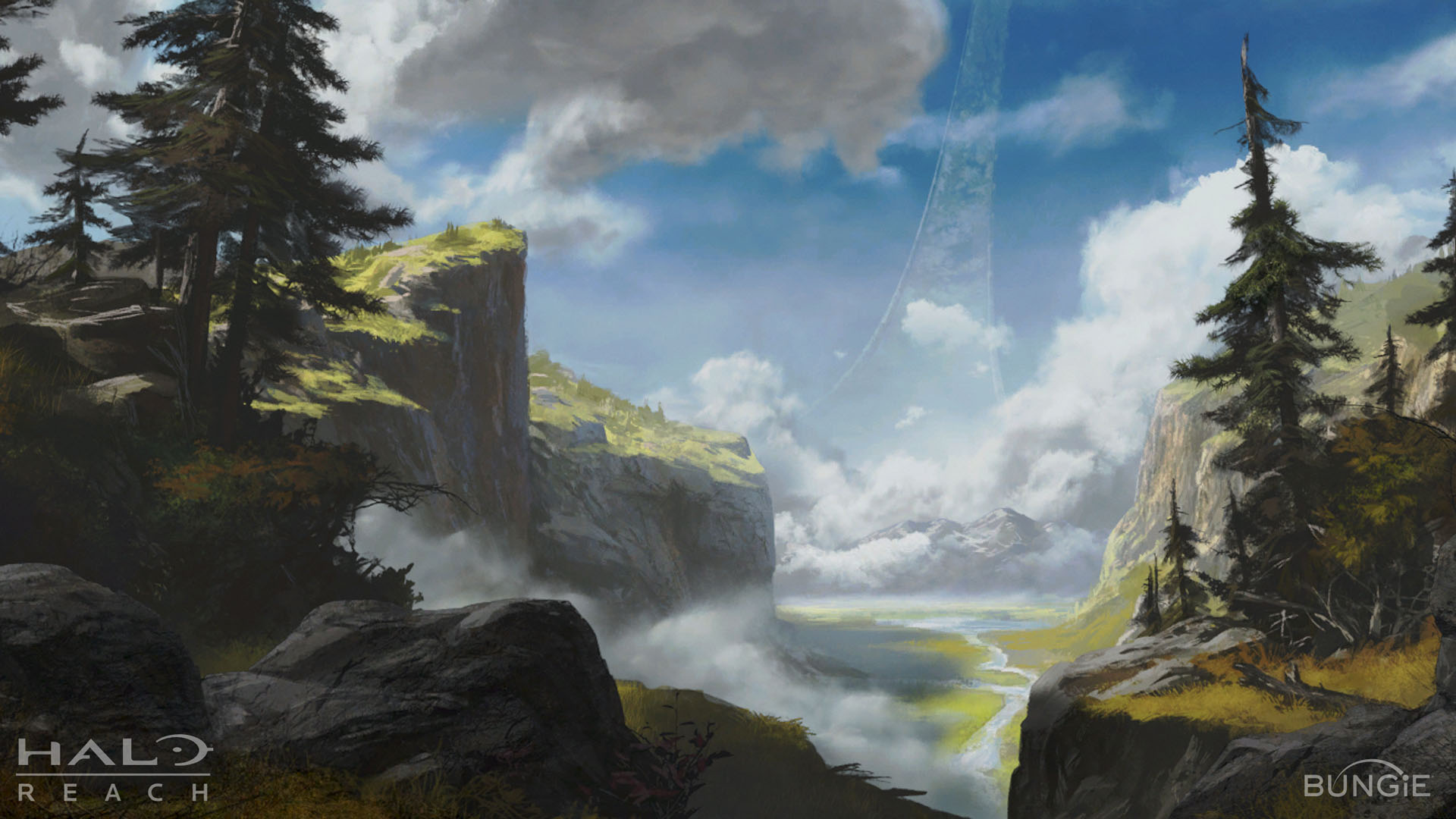 Wallpaper - Halo Reach Forge World Art (#2473311) - HD Wallpaper ...