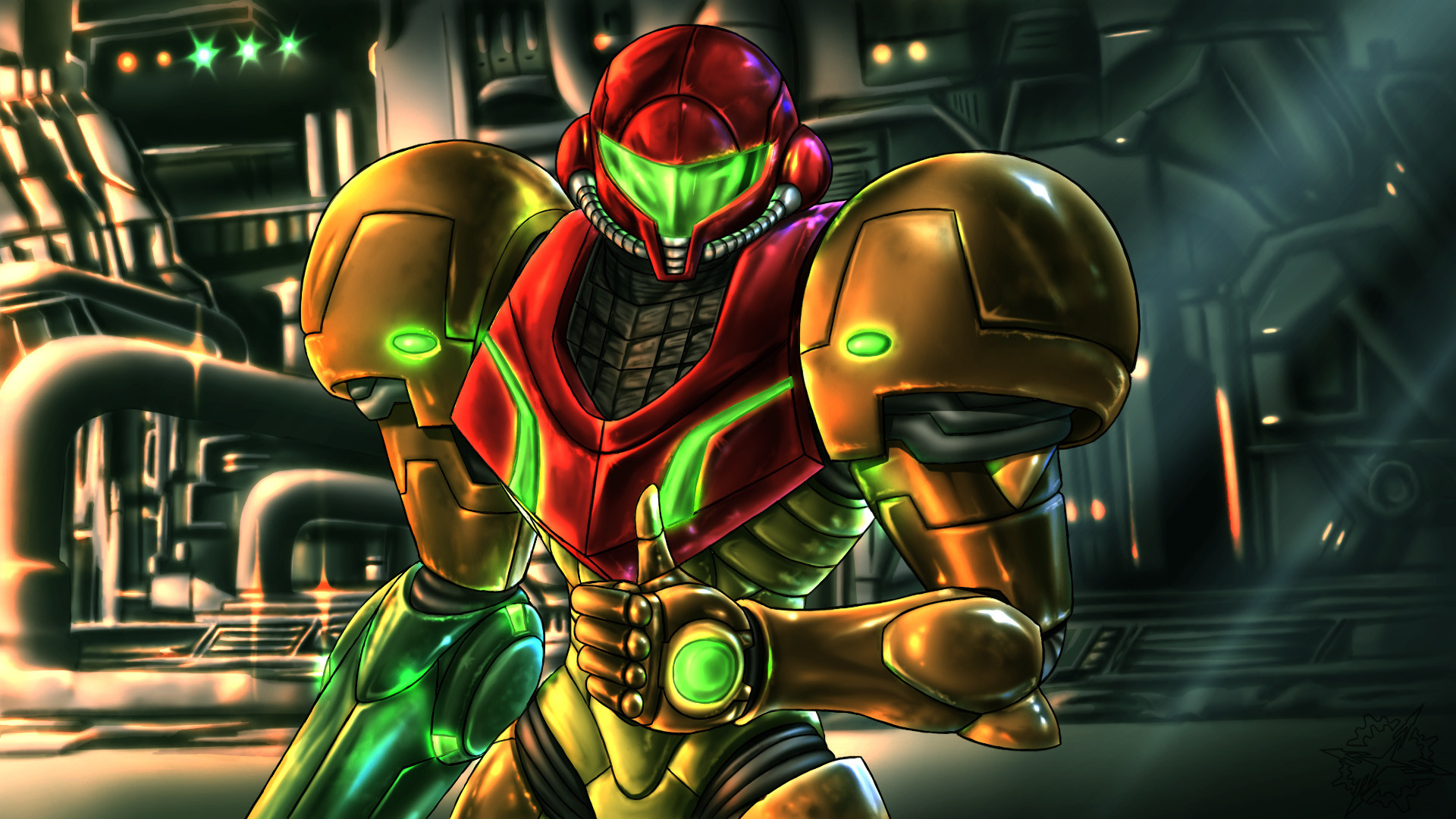 Metroid Prime 3 Corruption Wallpaper 460 X 215 Data - Metroid Prime Hd ...