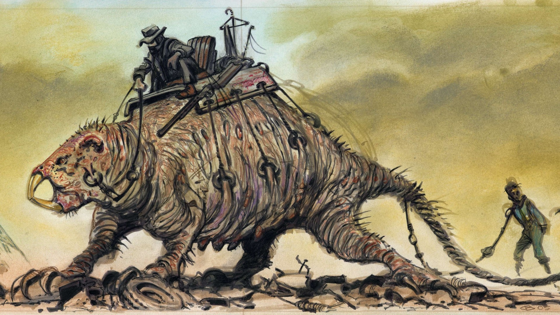 Animal Fallout Retro Fallout New Vegas Concept Art - Fallout Nv Mole ...