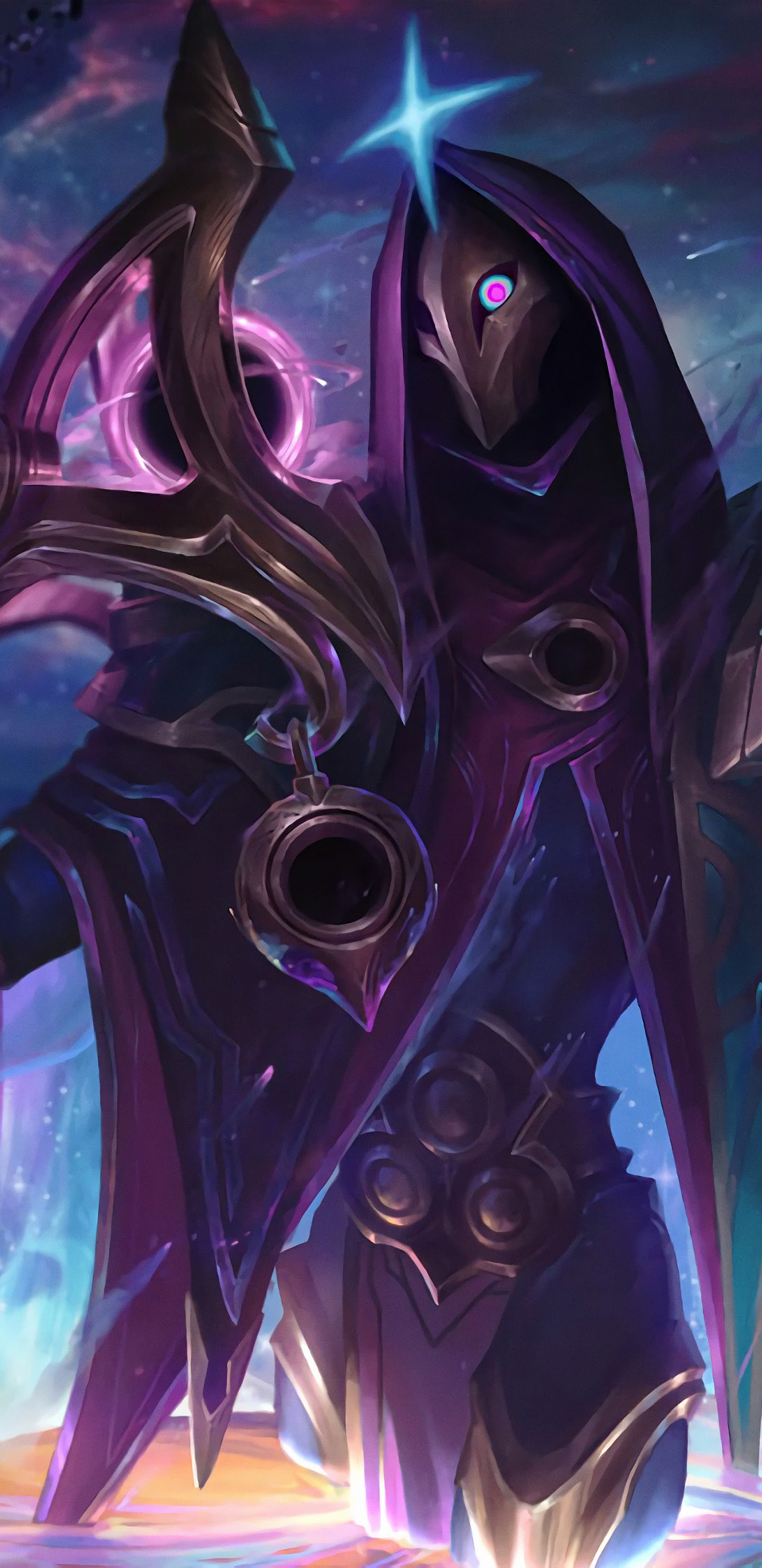 Download Dark Cosmic Jhin, Splash Art, Lol, 4k, - League Of Legends ...