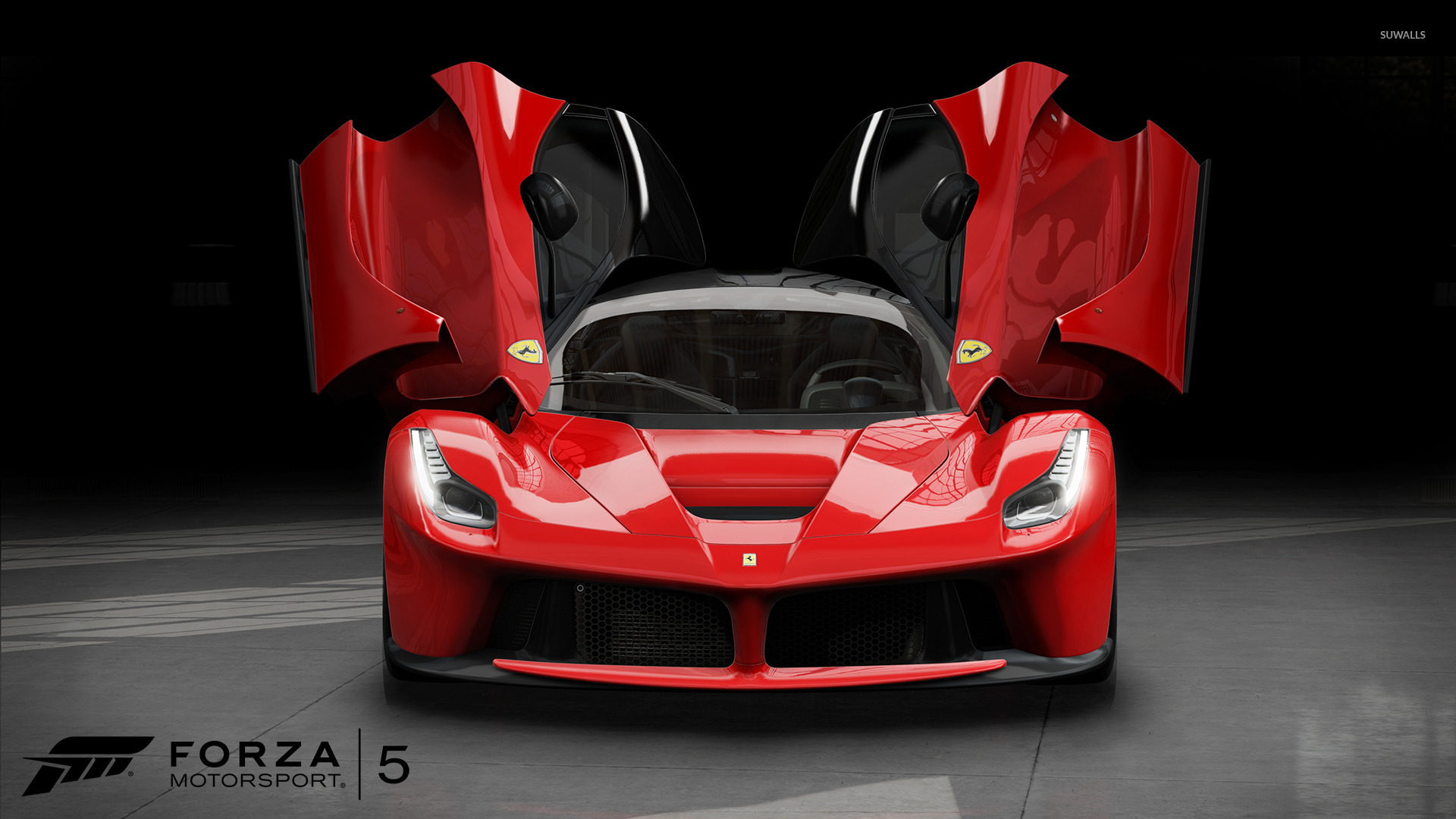 Download Forza Motorsport 5 Wallpaper - Laferrari Doors Open Hd On Itl.cat